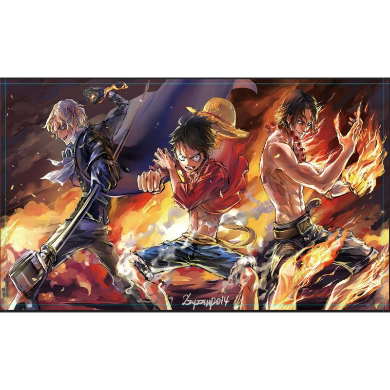 Playmat Pokemon/Digimon/Yugioh/Vanguard/Naruto/One Piece/Gundam/Genshin ...