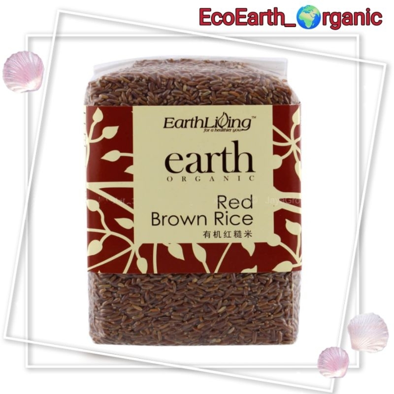 EARTH LIVING Organic Red Brown Rice 900g Exp:7/2026 有机红糙米 | Shopee Malaysia