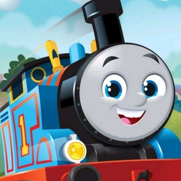 Thomas train biru plush toy preloved | Shopee Malaysia