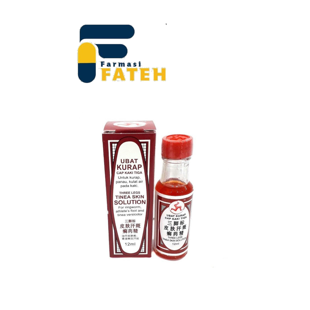 UBAT KURAP CAP KAKI TIGA 12ML | Shopee Malaysia