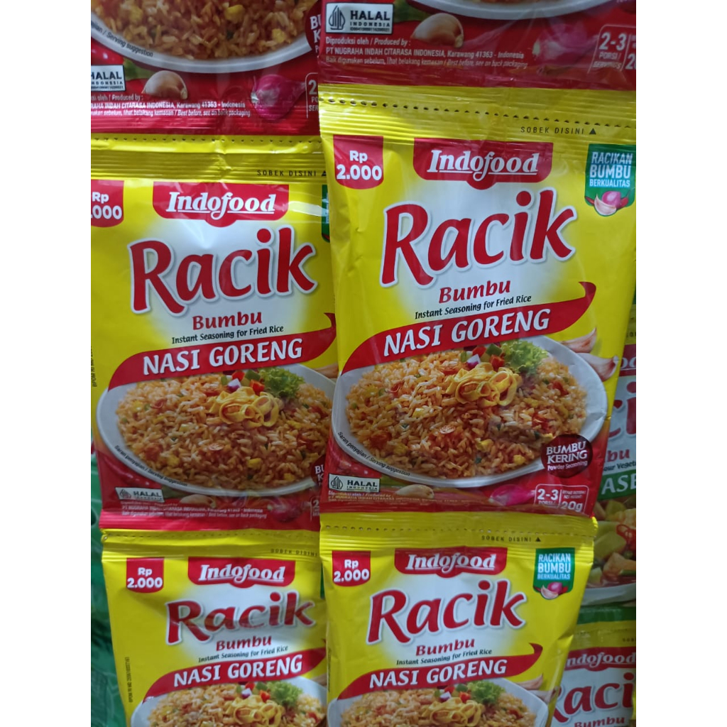 PERENCAH / BUMBU RACIK INDOFOOD RENDANG,OPOR,SOTO,SEMUR,AYAM GORENG ...