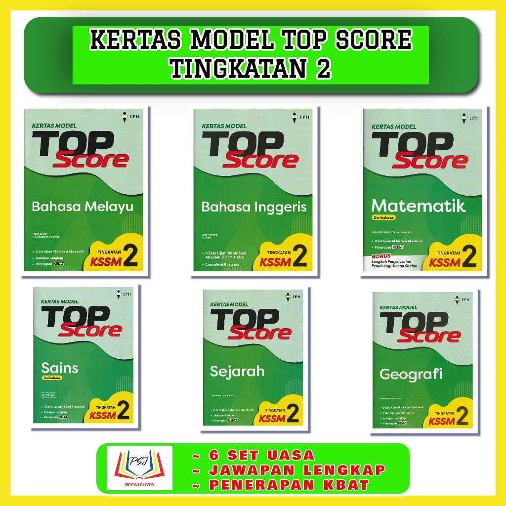 KERTAS MODEL TOP SCORE TING 2 | Shopee Malaysia