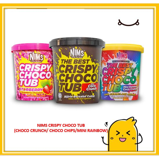 Nims Crispy Choco Tub Assorted Flavors 250G | Shopee Malaysia