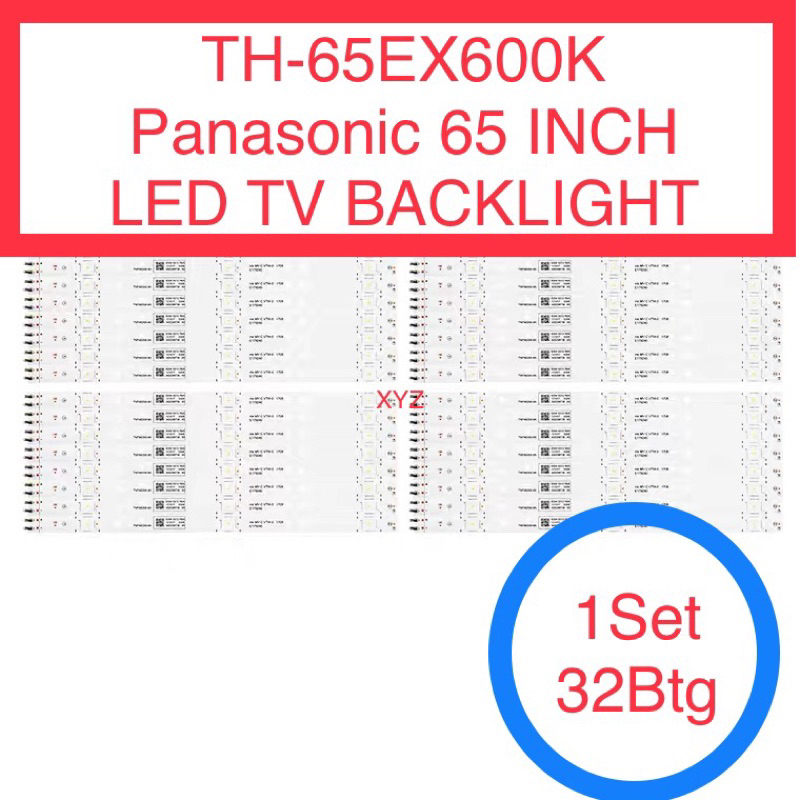 TH-65EX600K Panasonic 65 INCH LED TV BACKLIGHT 65” TH65EX600K | Shopee ...
