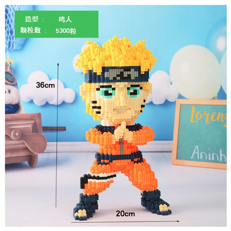 Naruto Model Nano Blocks Naruto Toys Building Blocks Cartoon Anime ...