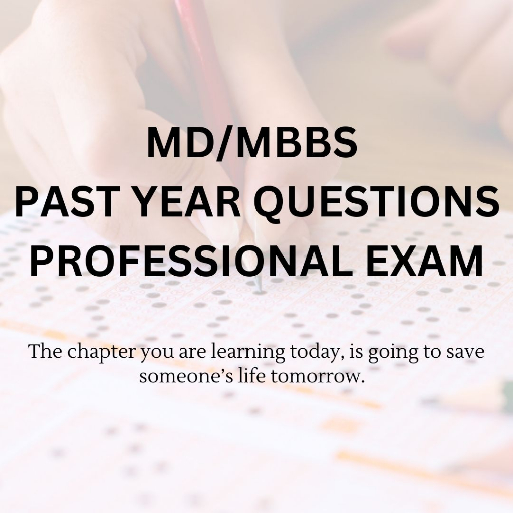 MD/MBBS Past year questions for PROFESSIONAL EXAM | Shopee Malaysia