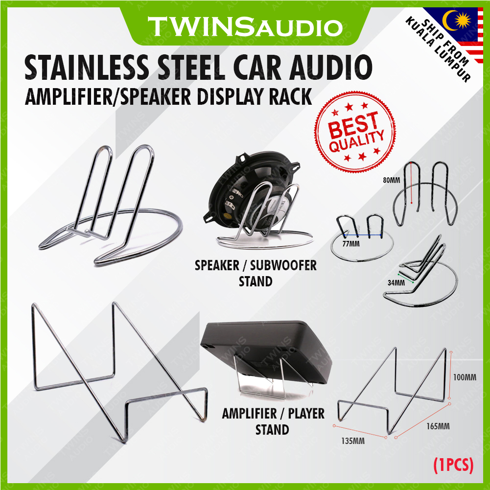 (1pc) Car amplifier/subwoofer Display Rack Multi-size Speaker Universal ...