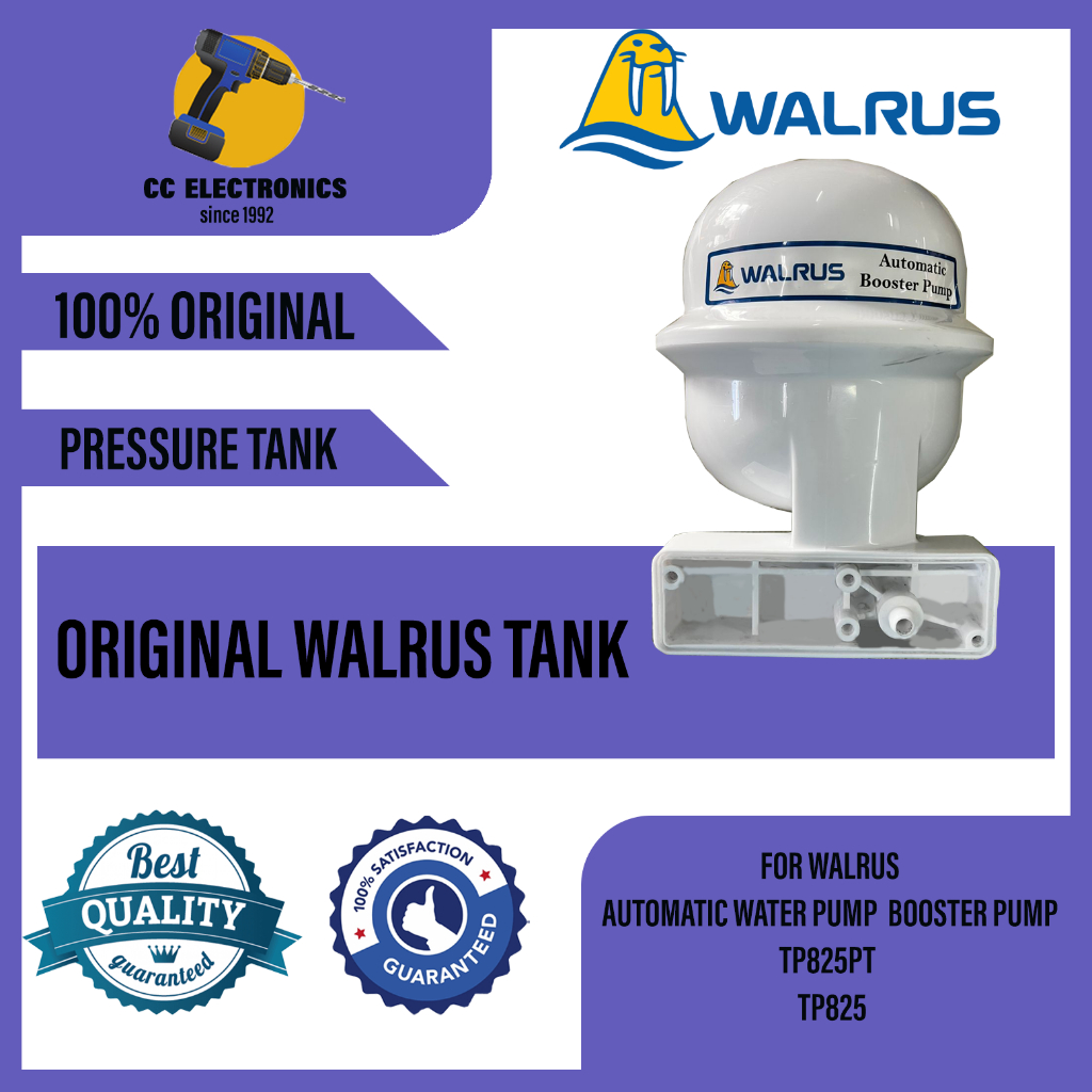 Walrus Pressure Tank /100% Original /For Walrus TP825PT Automatic Water ...