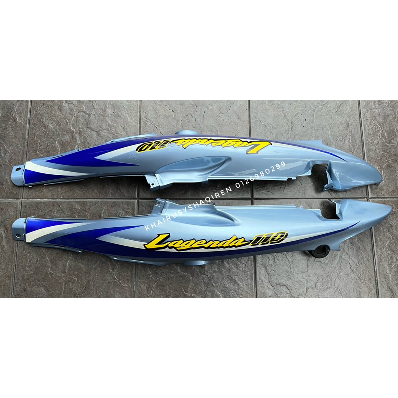 Yamaha Lagenda 110 Original Rear Side Cover NEW | Shopee Malaysia
