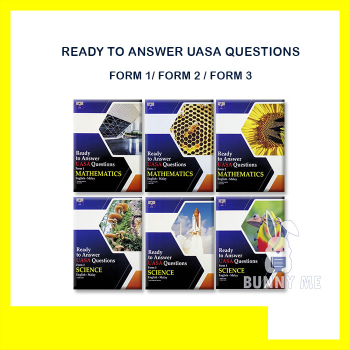 [BUNNY] 2023 BUKU LATIHAN : READY TO ANSWER UASA QUESTIONS FORM 1 FORM ...