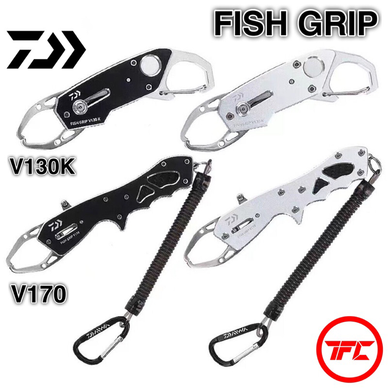 DAIWA Fish Grip V130K V170 130mm 170mm Lip Grip Gripper Aluminum Tool ...