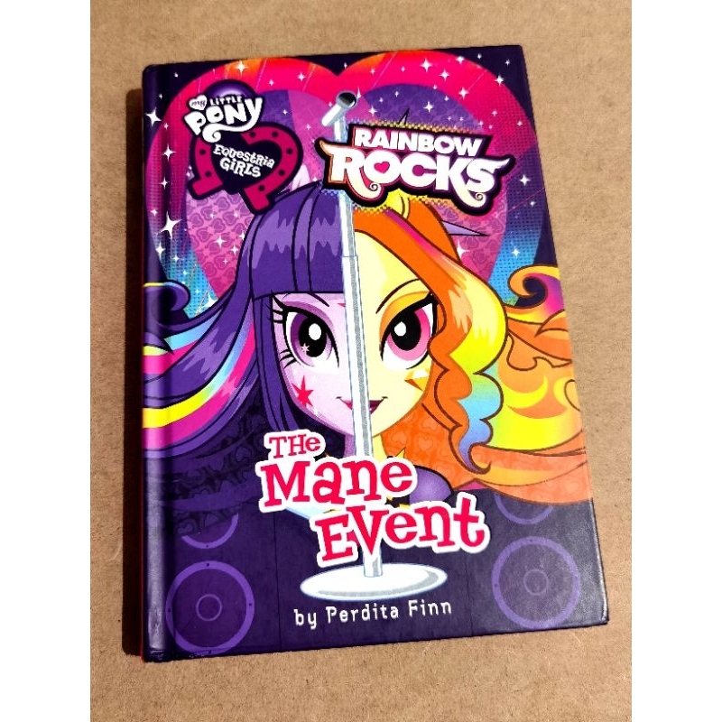 The Mane Event My Little Pony Equestria Girls Rainbow Rocks Book By ...