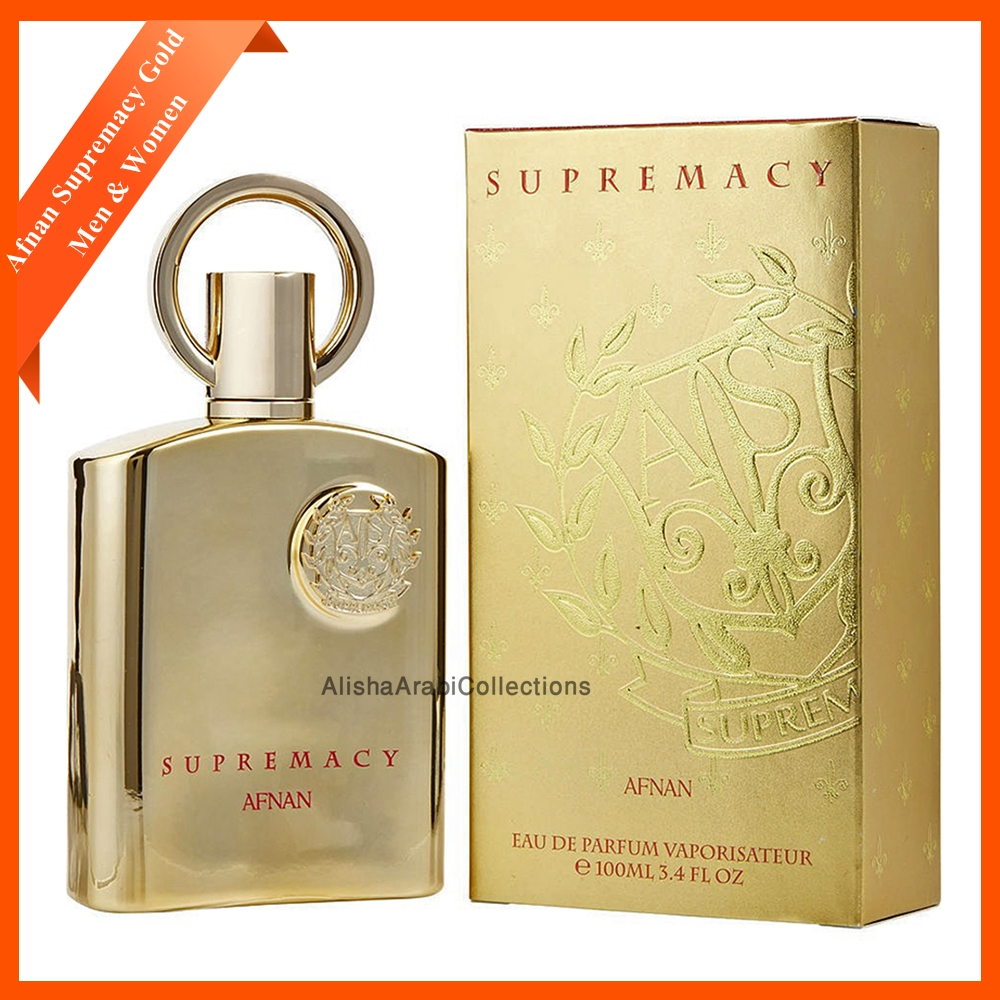 💯% Original Afnan Supremacy Gold Eau de Parfum 100ml Perfume for Men ...