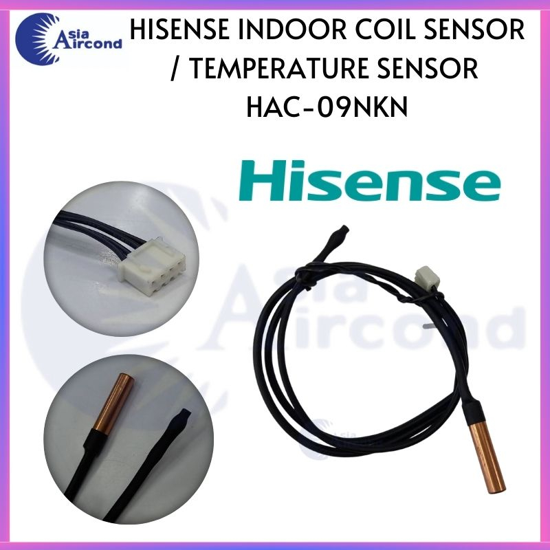 HISENSE INDOOR COIL SENSOR / TEMPERATURE SENSOR 1.0HP HAC-09NKN ...