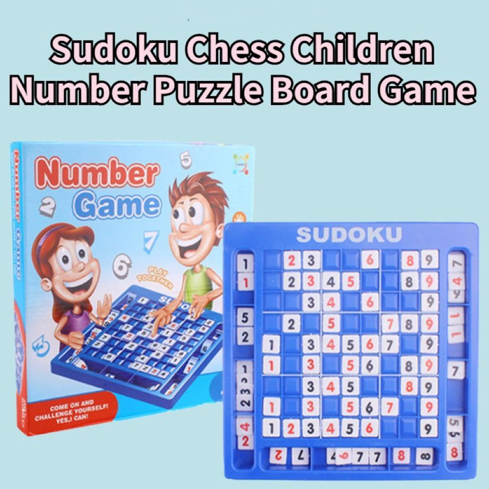 Sudoku Number Classic Game Puzzle Board Development Logic Brain ...