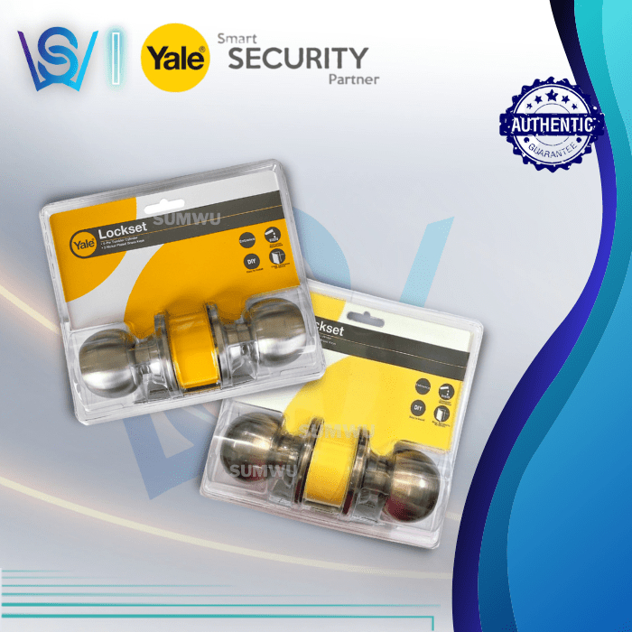 YALE CYL ENTRANCE KNOB LOCK VCA5127/US11/US32D/60/70 Door Hardware ...