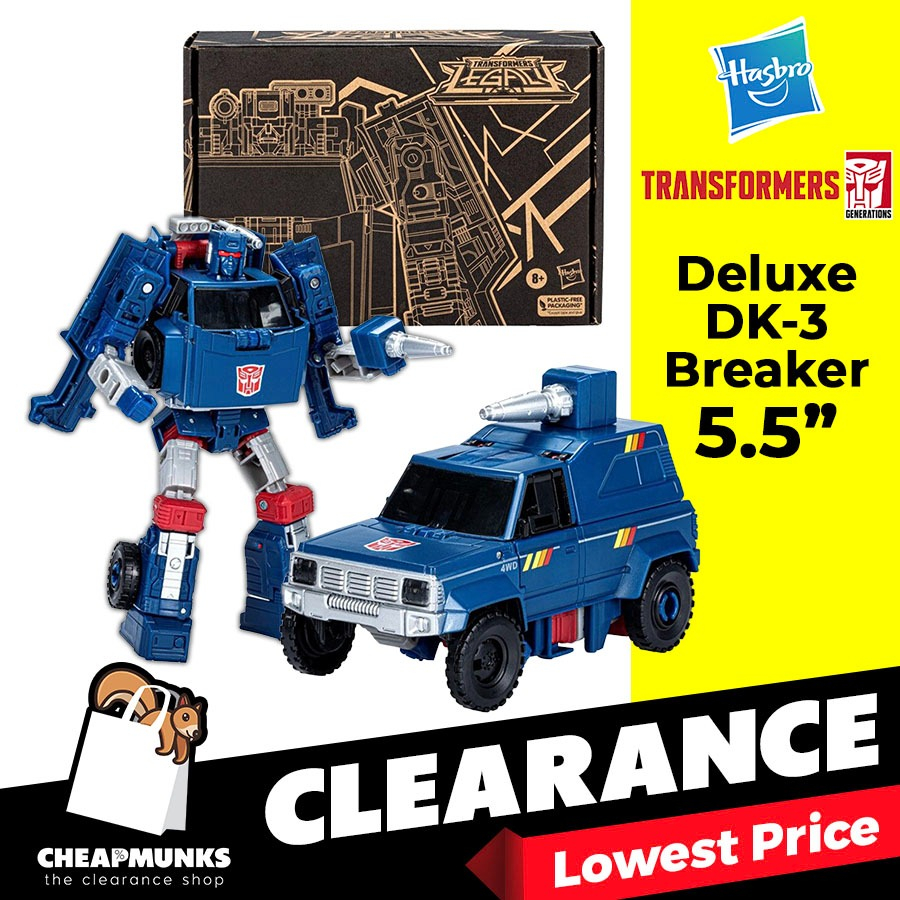 Transformers Generations Selects DK-3 Breaker, Legacy Deluxe Class ...