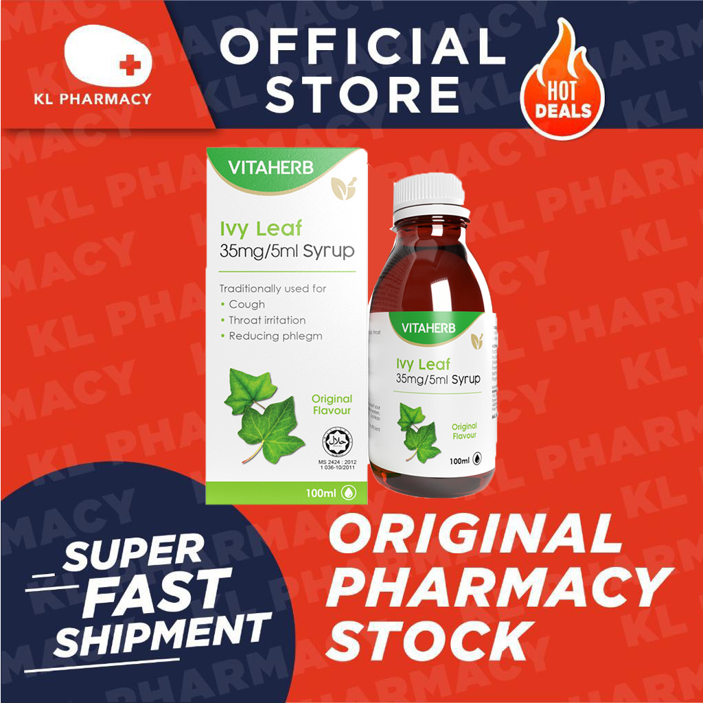 WINWA VITAHERB IVY LEAF SYRUP 100ML | Shopee Malaysia