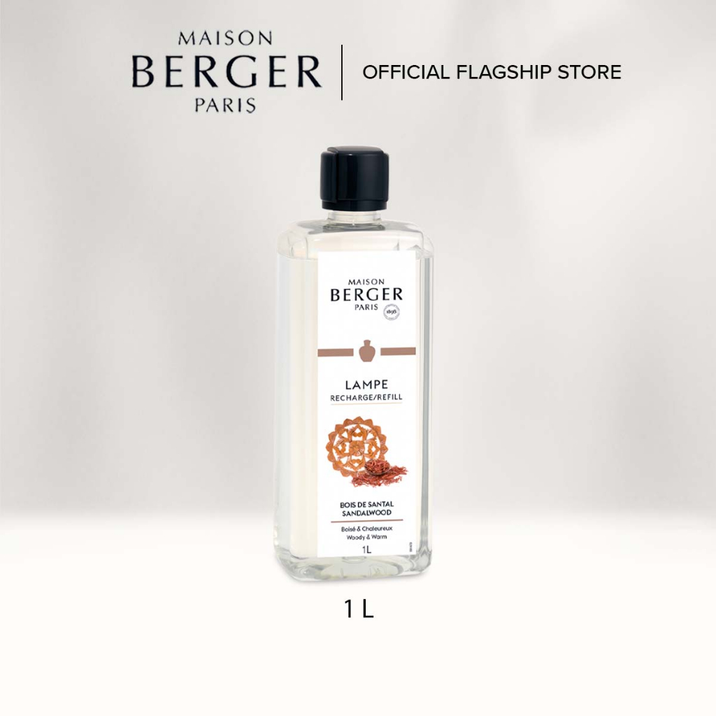 Maison Berger Paris Lampe Fragrance Oil - Sandalwood (1L) | Shopee Malaysia