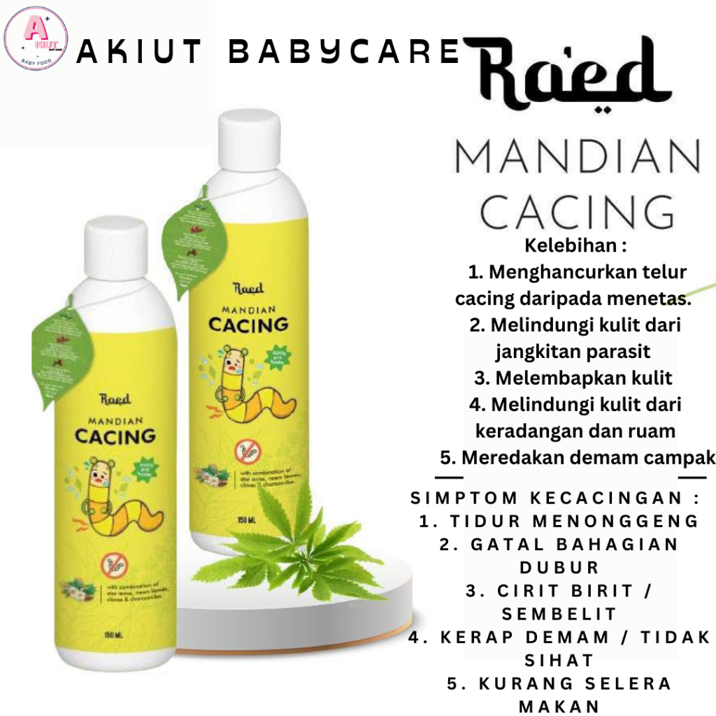 SABUN CACING ORIGINAL HQ | SABUN RAED | TAMBAH SELERA MAKAN ANAK | Shopee Malaysia
