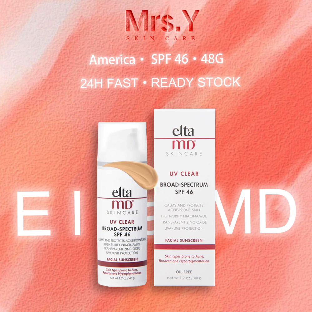 Ready Stock ️Elta MD UV Clear Facial Tinted Sunscreen SPF 46, Broad Spectrum Sport Sensitive ...