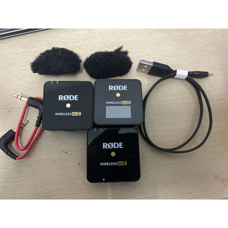 USED Rode Wireless Go II / Wireless Go 2 Wireless Microphone Collar ...