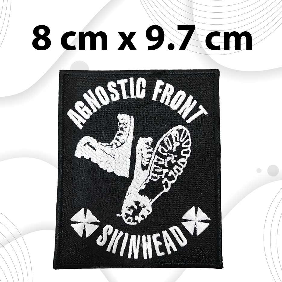 Skinhead Agnostic Patches Embroidery | Shopee Malaysia
