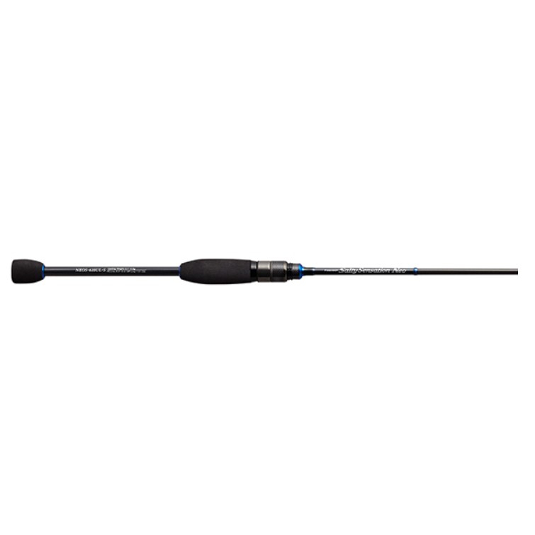 Evergreen Poseidon Salty Sensation Neo 2 Piece Spinning Fishing Rod Aji ...