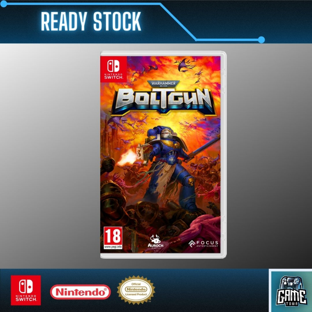 Nintendo Switch Warhammer 40,000 Boltgun 战锤 40K 爆弹枪 (English/Chinese ...