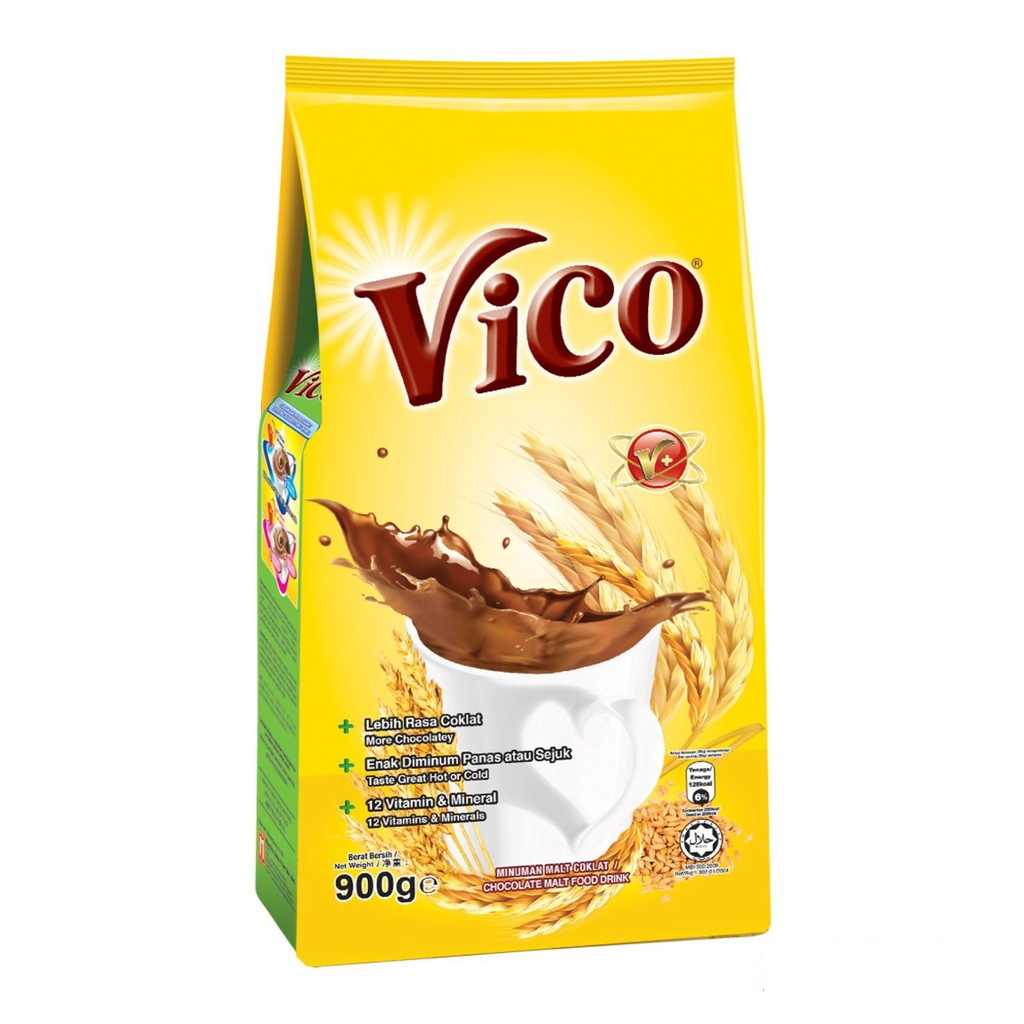 All Types Original Vico Malt Chocolate Vi co Drink 900g 400g 1kg Live ...