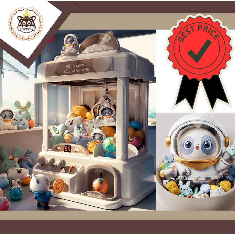 Kids Claw Machine Toy Stuffed toy Grabber Clipping Dolls Birthday boys ...