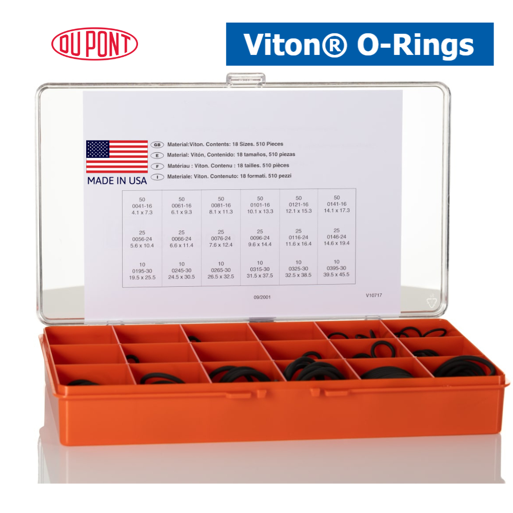 O-Ring Kit Viton®, Kit Contents 510 Pieces | Shopee Malaysia