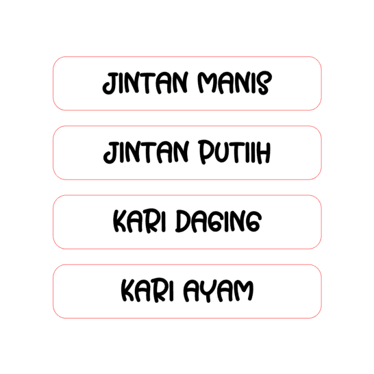 masyasticker 70 pcs Custom Made Kitchen Jar Spice Herb Sticker Label ...