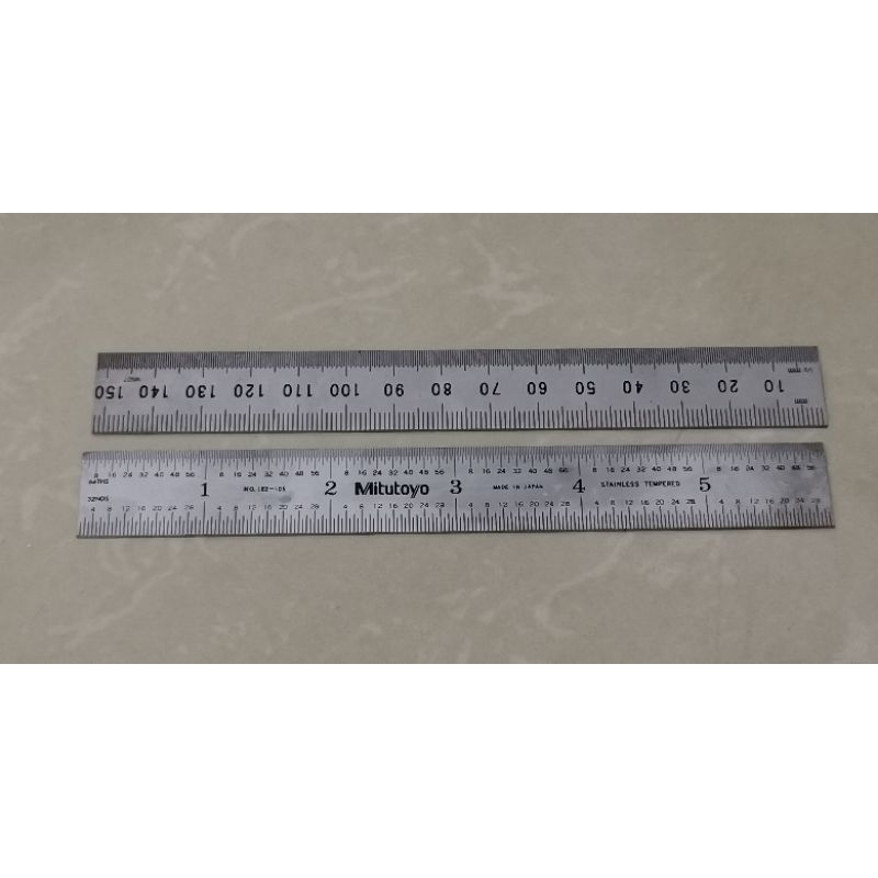 Mitutoyo Ruler (6 inches) | Shopee Malaysia