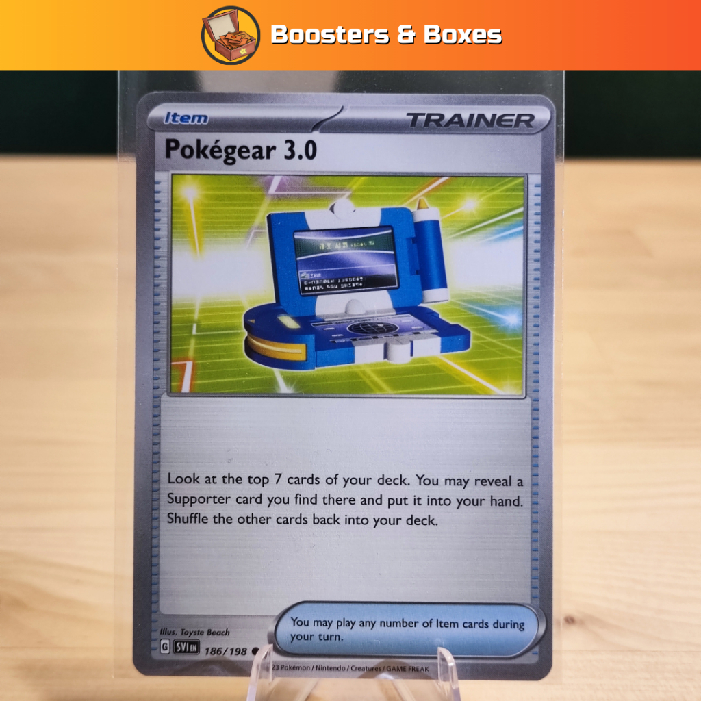 Pokegear 3.0 (186/198) [Scarlet & Violet: Base Set] | Shopee Malaysia