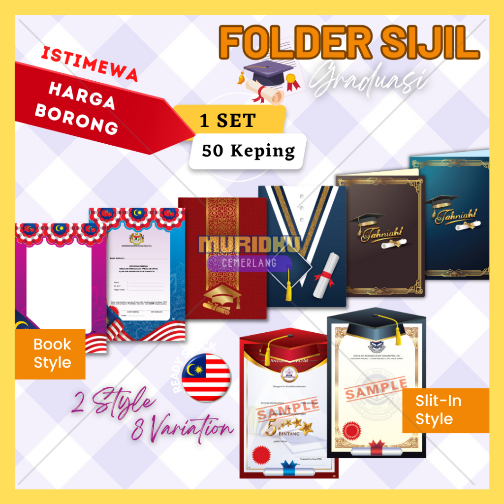 [BUNDLE/BORONG] GRADUATION CERTIFICATE FOLDER/FOLDER SIJIL/SIJIL HOLDER ...