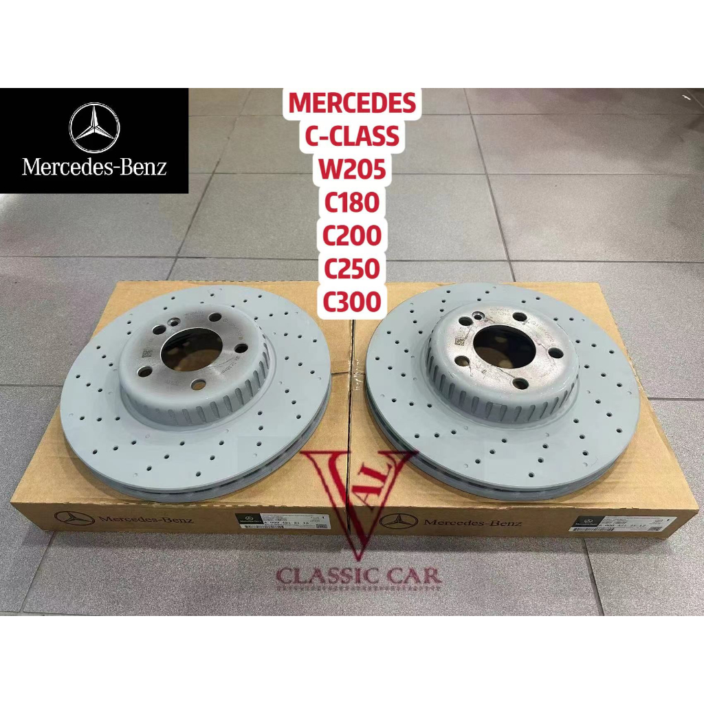 ( 100% ORIGINAL ) MERCEDES BENZ C-CLASS W205 C180 C200 C250 C300 FRONT ...