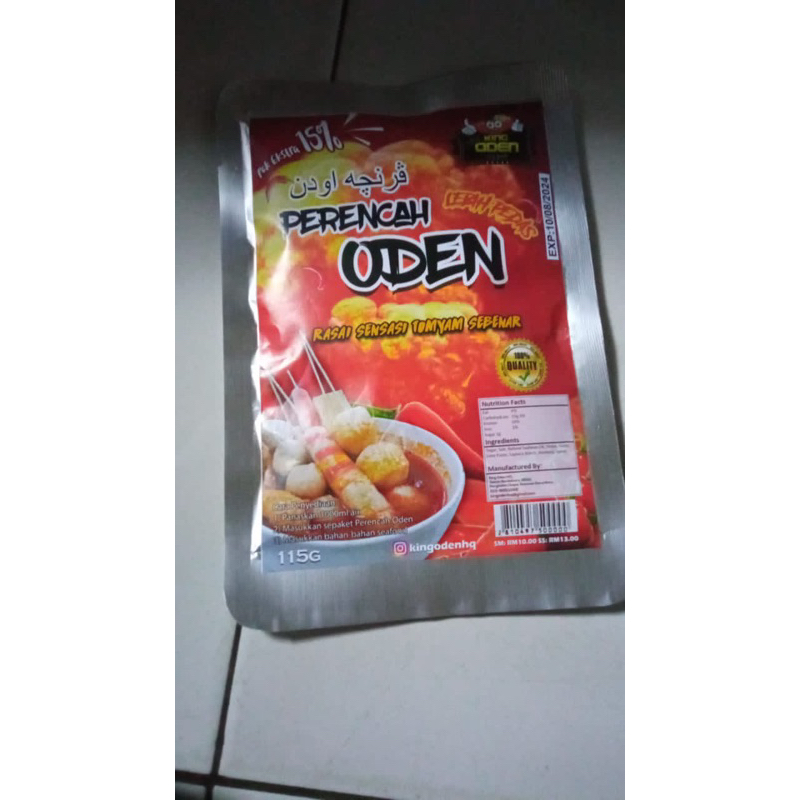Perencah Oden Viral By King Oden | Shopee Malaysia