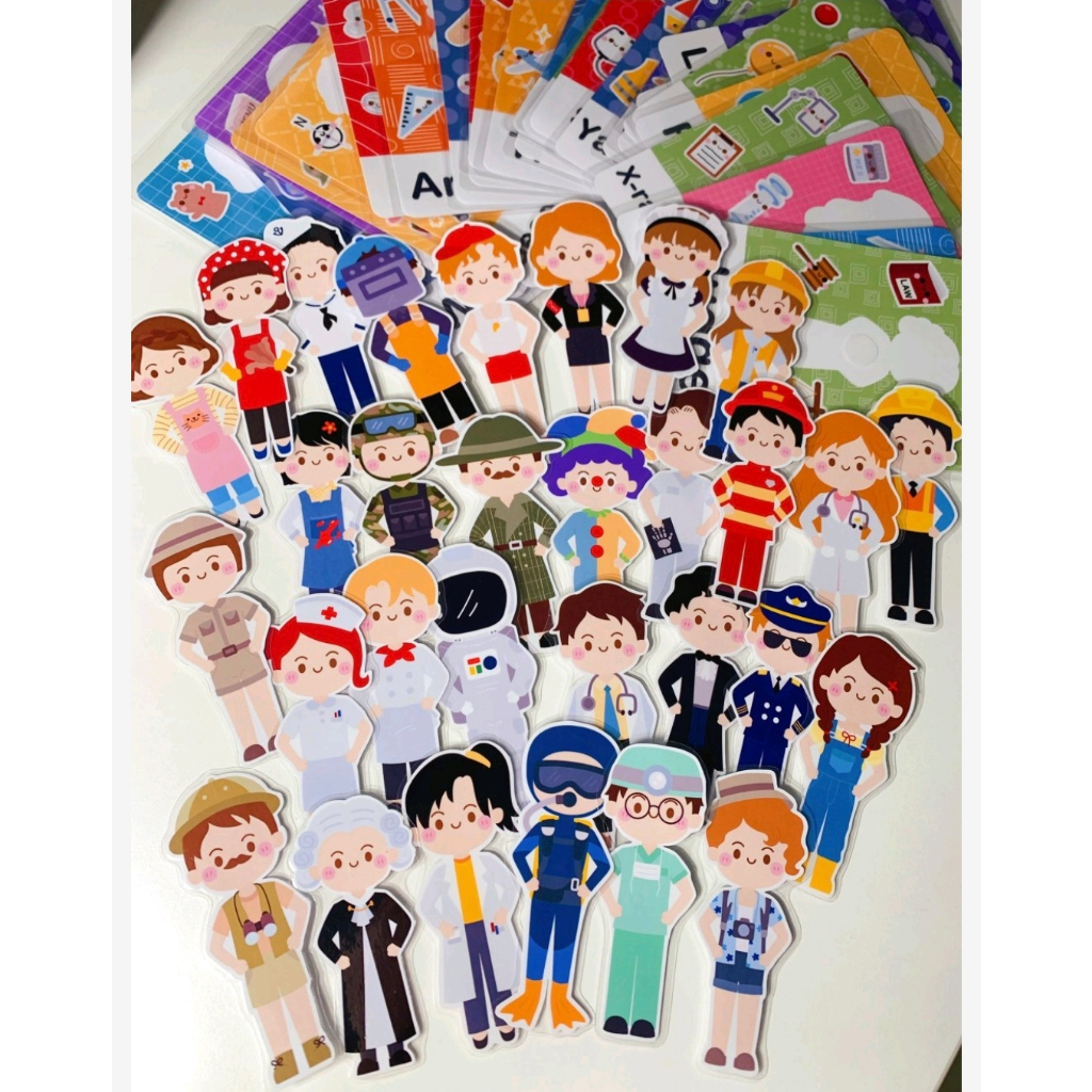 PDF] 049- Occupation Matching Prof Activity Printable Montessori ...