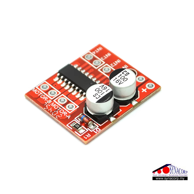 TC1508 L298N Mini 2 Channel DC motor driver module forward and reverse ...