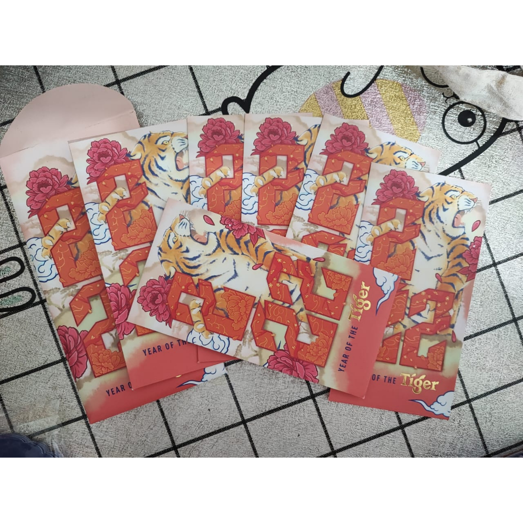 2022 Tiger Limited Edition Red Packet/Ang Paw | Shopee Malaysia