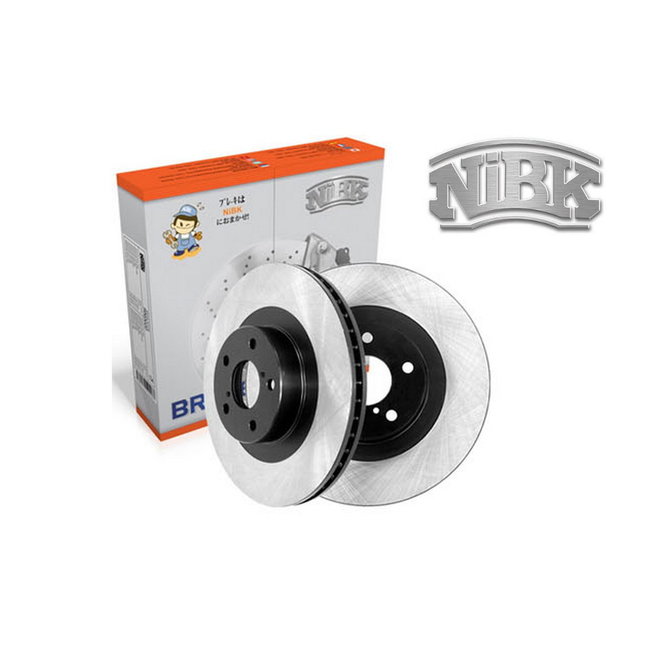 NiBK Brake Disc Rotor (1 Pair) FRONT - TOYOTA Vios NCP93 J-spec PERODUA ...