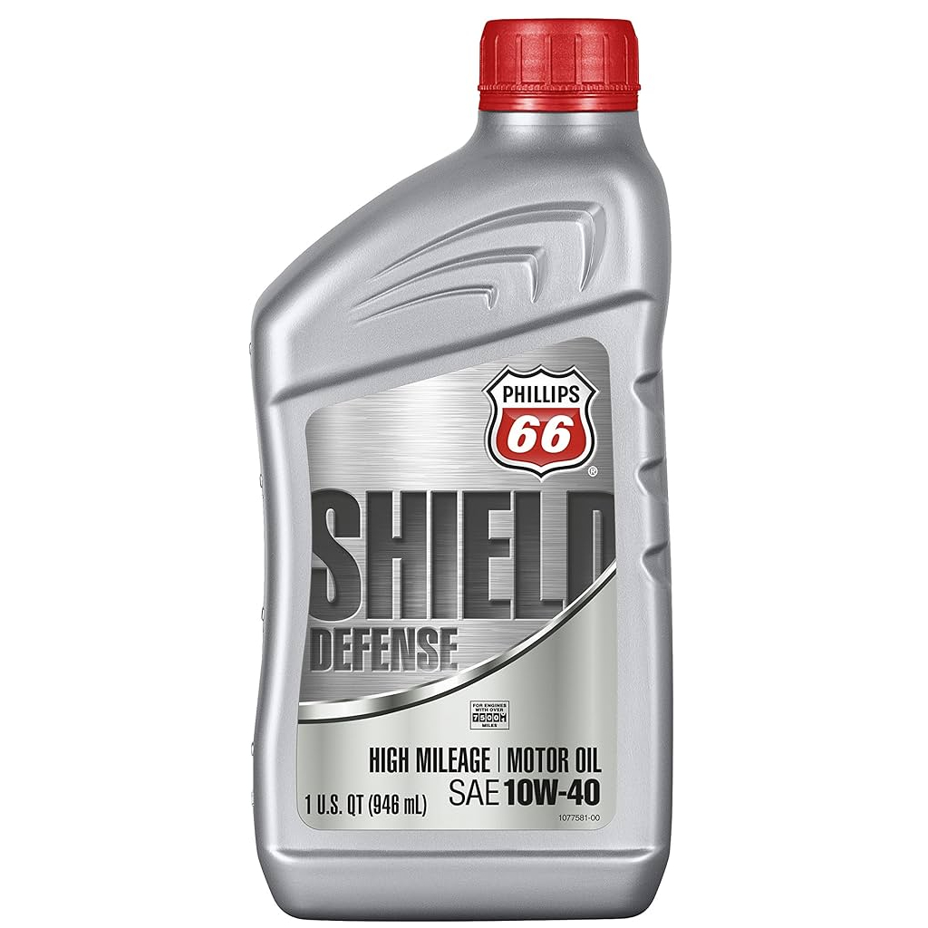PHILLIPS 66 SHIELD® CHOICE 10W40 PREMIUM SYNTHETIC BLEND GASOLINE ...