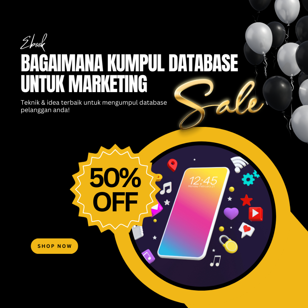 Idea kumpul database untuk marketing / strategi kumpul database customer | Shopee Malaysia