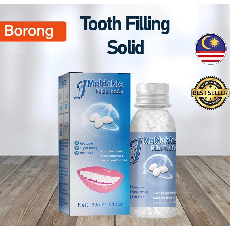 False Teeth Tooth Filling Solid Denture Material Temporary Tooth DIY ...