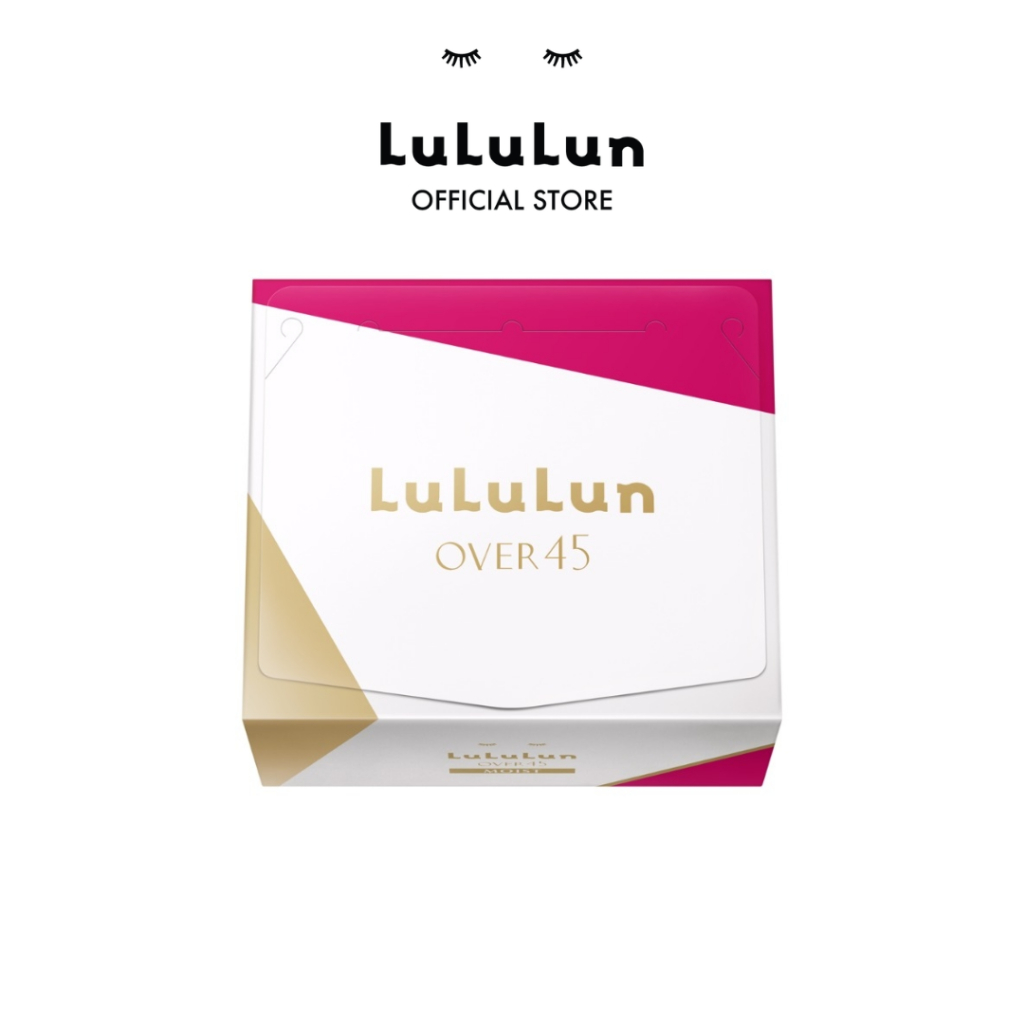 Lululun Face Mask Over 45 Camellia Pink Moist (32 sheets) | Shopee Malaysia