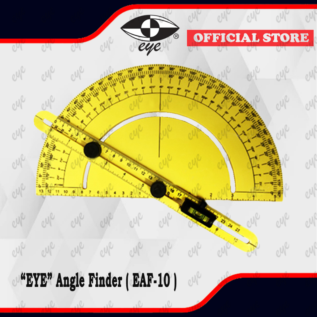 [100%] EYE 180 Degree Adjustable Protractor Angle Finder Woodworking ...