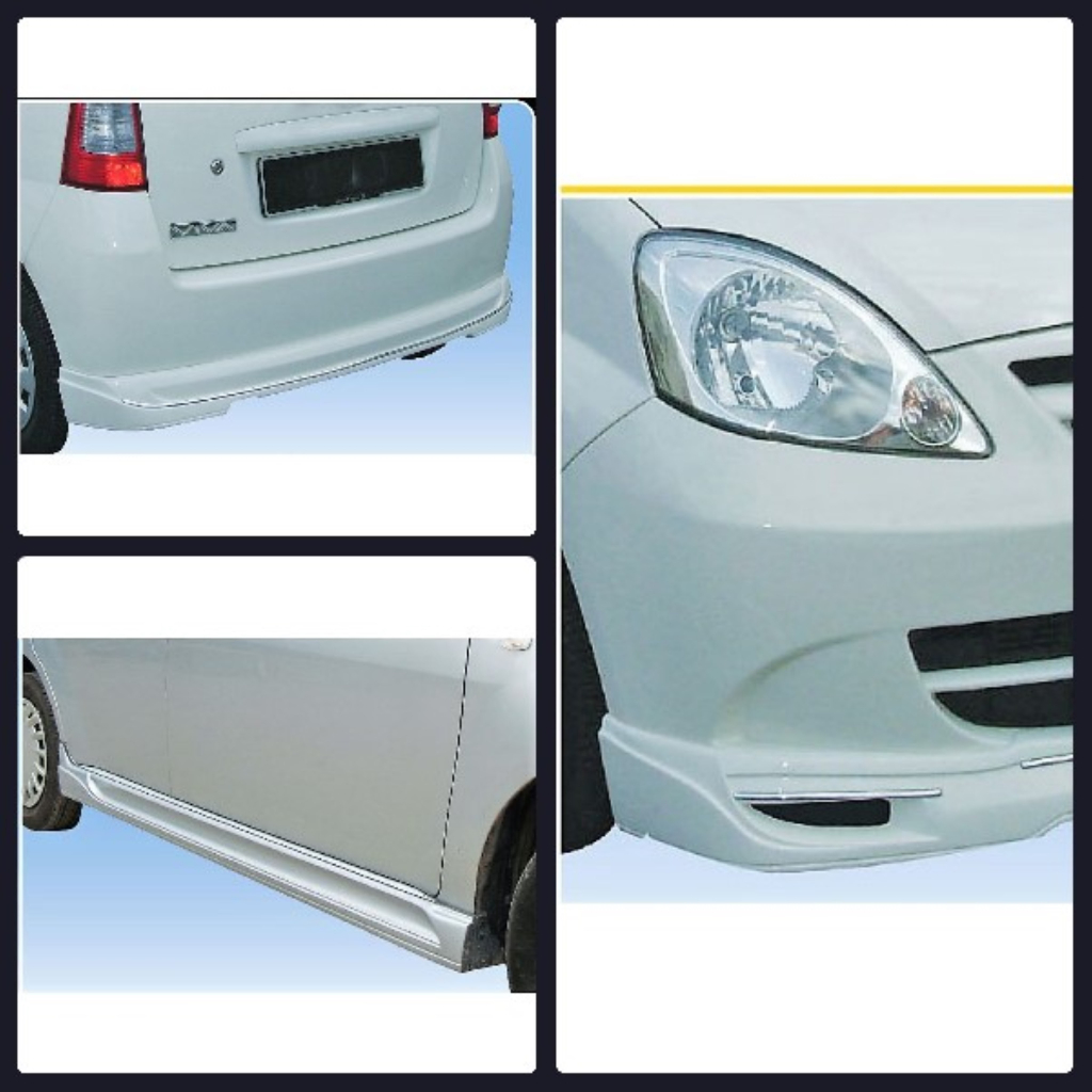Perodua Viva Full Bloom Body Kit Fiber Ready Stock | Shopee Malaysia