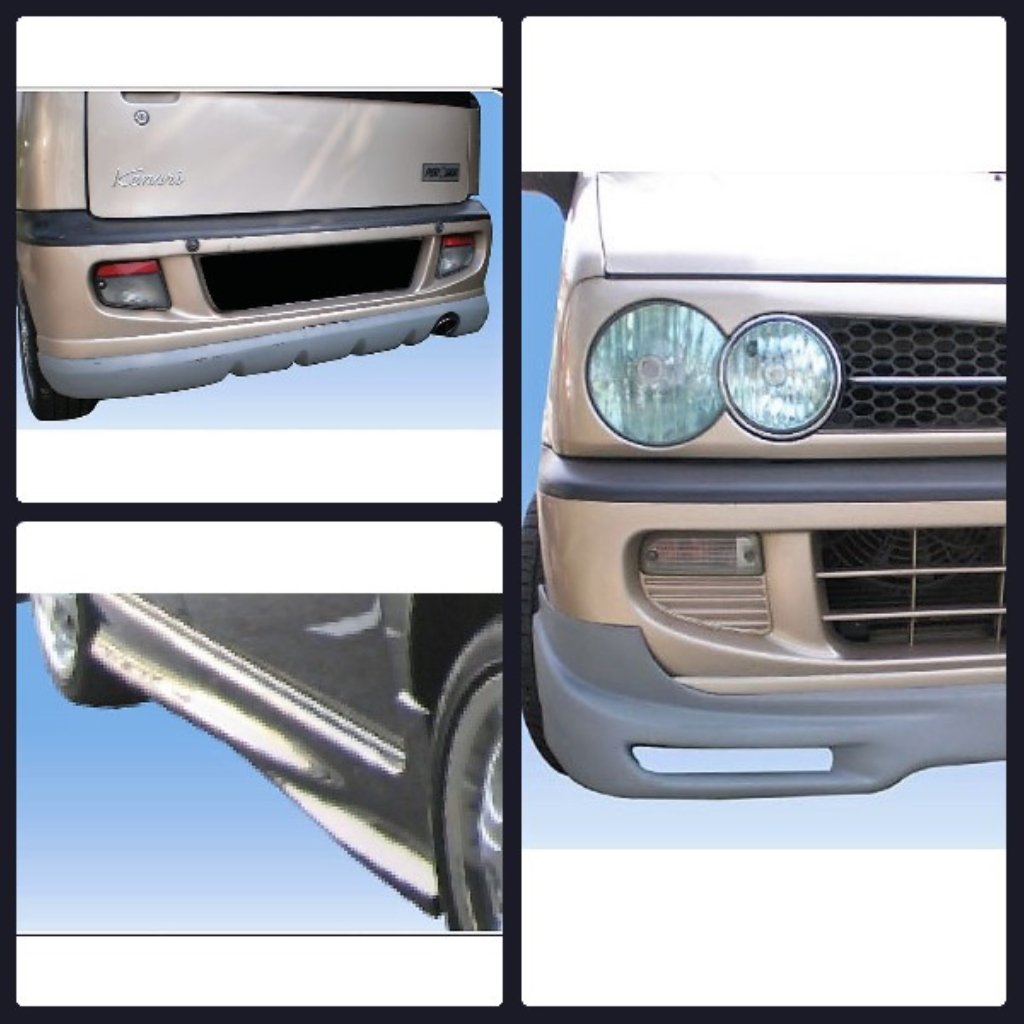 Perodua Kenari Skirting Body Kit Fiber Ready Stock | Shopee Malaysia