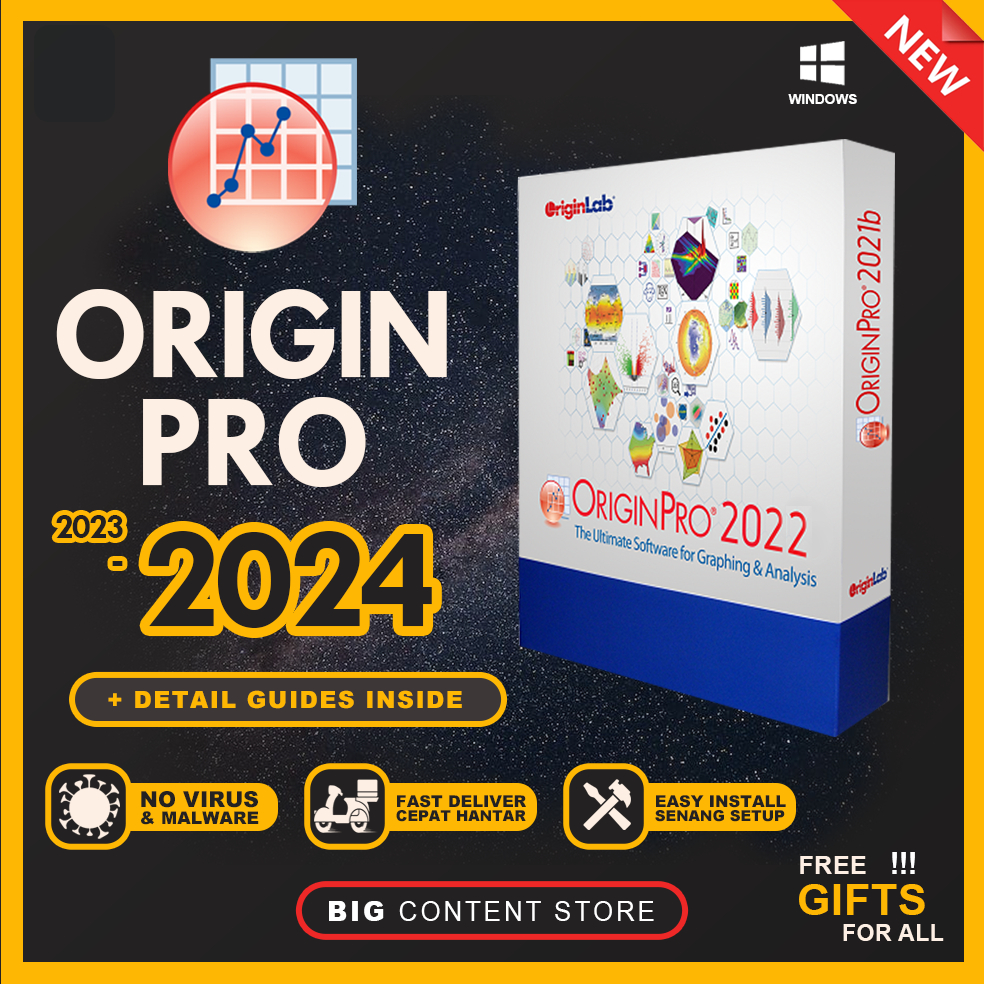 Origin Pro 2024 v10.1 Premium 💯 EASY INSTALL SOFTWARE 💯 LIFETIME PREMIUM 💯 FAST DELIVERY 💯 SAFE ...